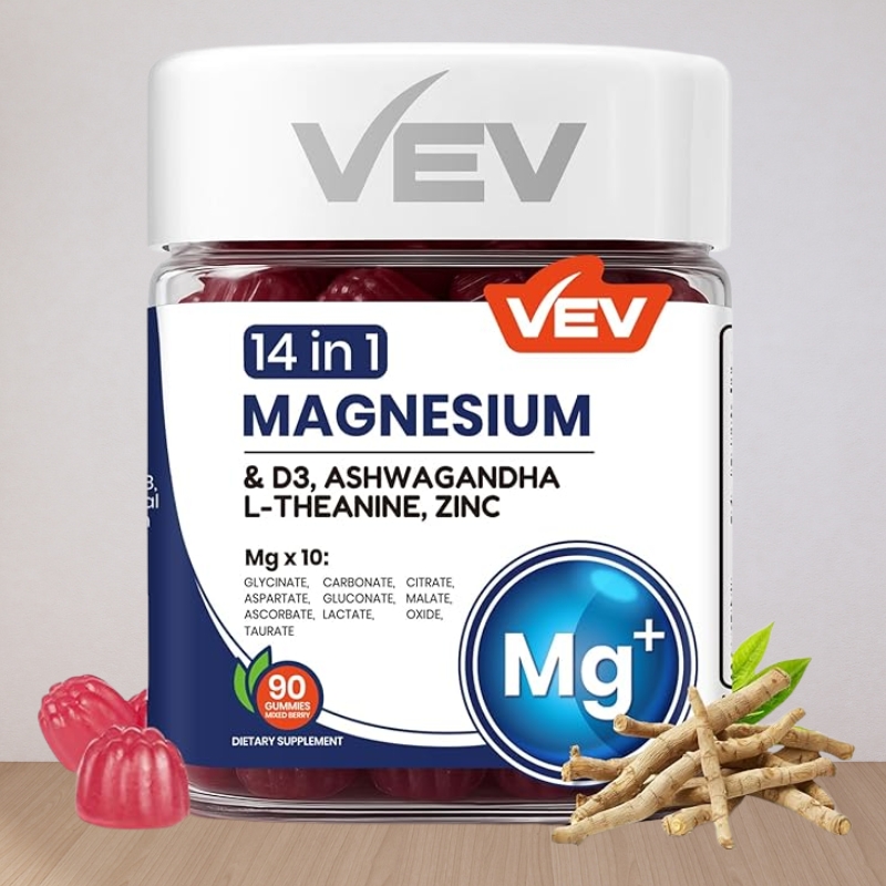 VEV 14-in-1 Magnesium Complex Gummies