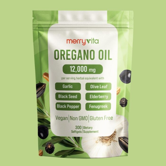 Merry Vita Oregano Oil Capsules
