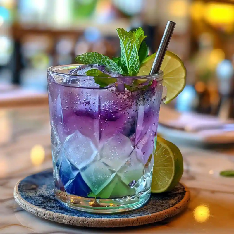 Color-Changing Mounjaro Drinks