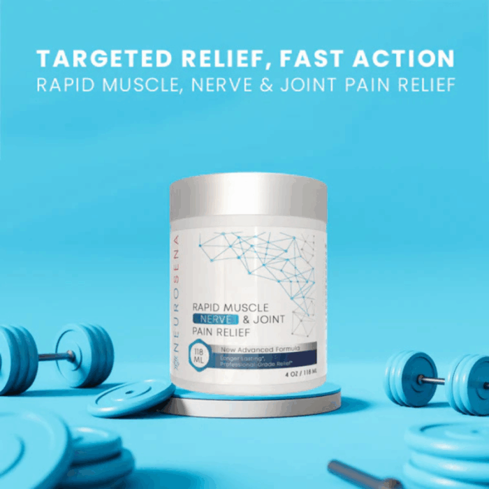 NeuroSena Rapid Relief Cream for Muscle, Joint & Nerve
