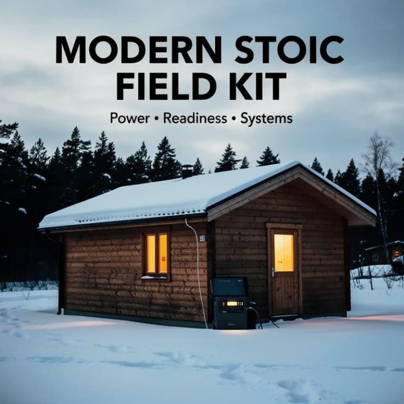 Modern Stoic Field Kit — Power, Readiness & Off-Grid Systems