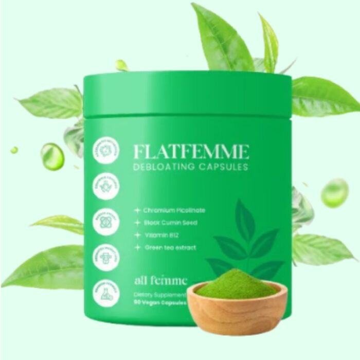 AllFemme Flat Femme DeBloating Capsules