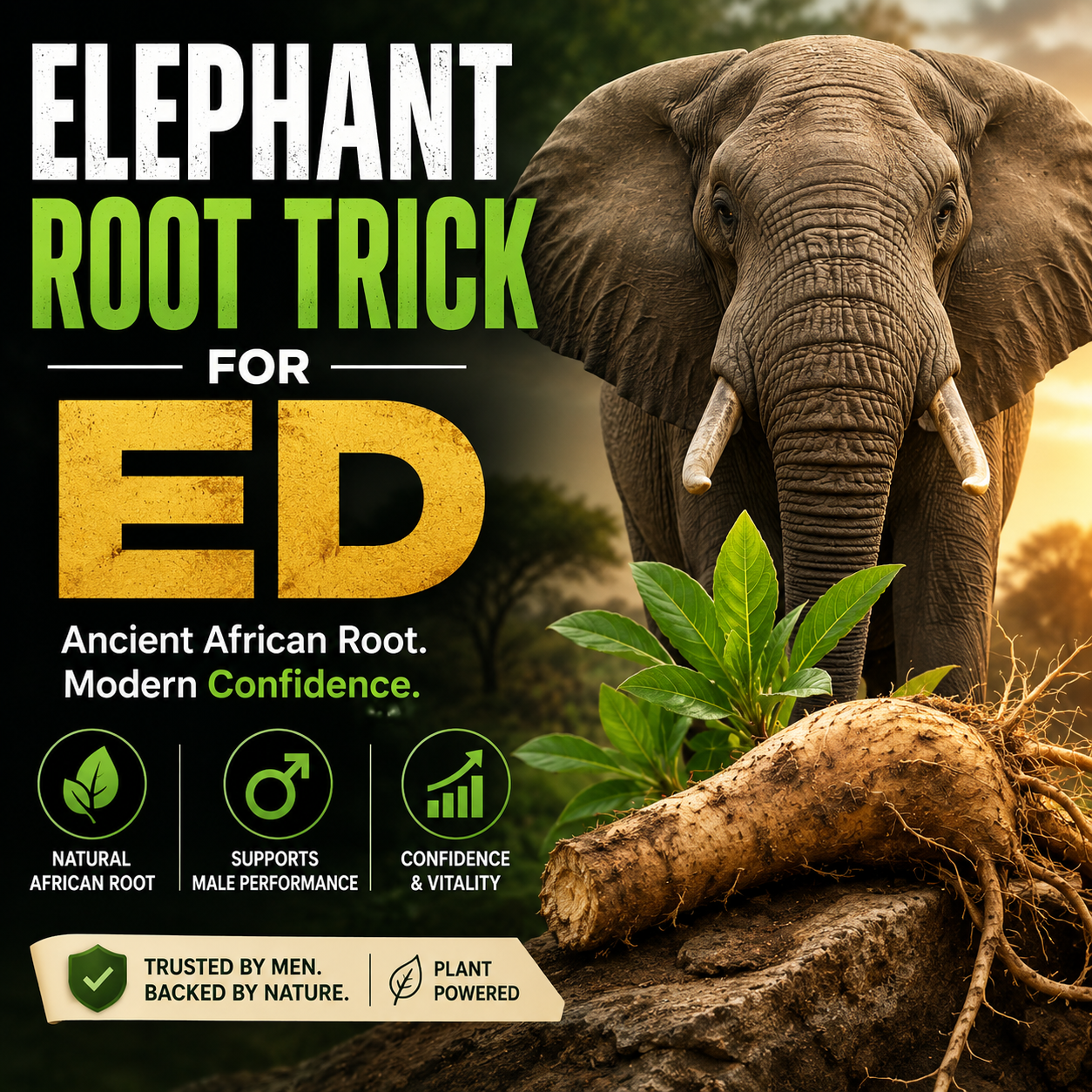 Elephant Root Trick for ED